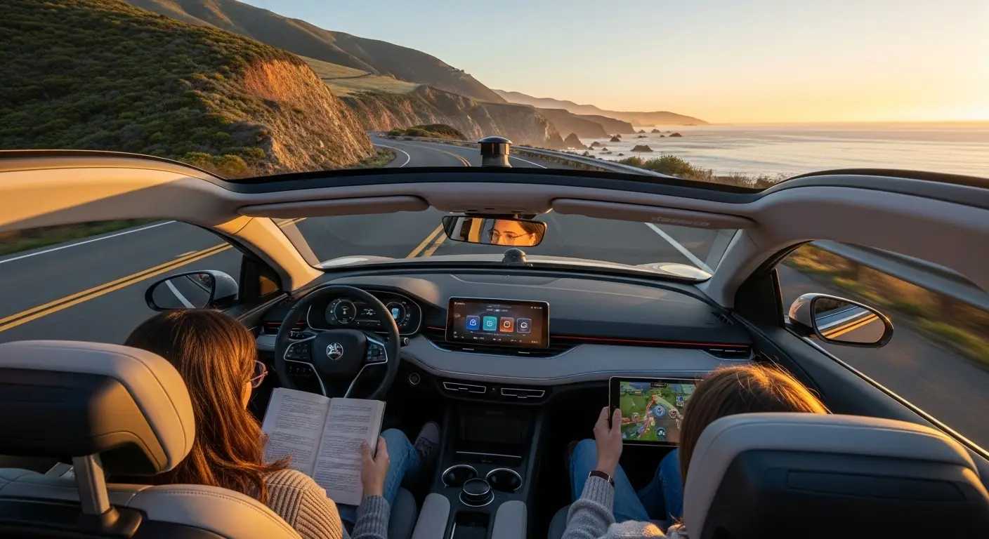 How Self-Driving Cars Could Make Your Next Road Trip So Much Cooler ...